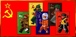 Cold War Russia’s Soviet Uniform Wrappers! | CollectingCandy.com