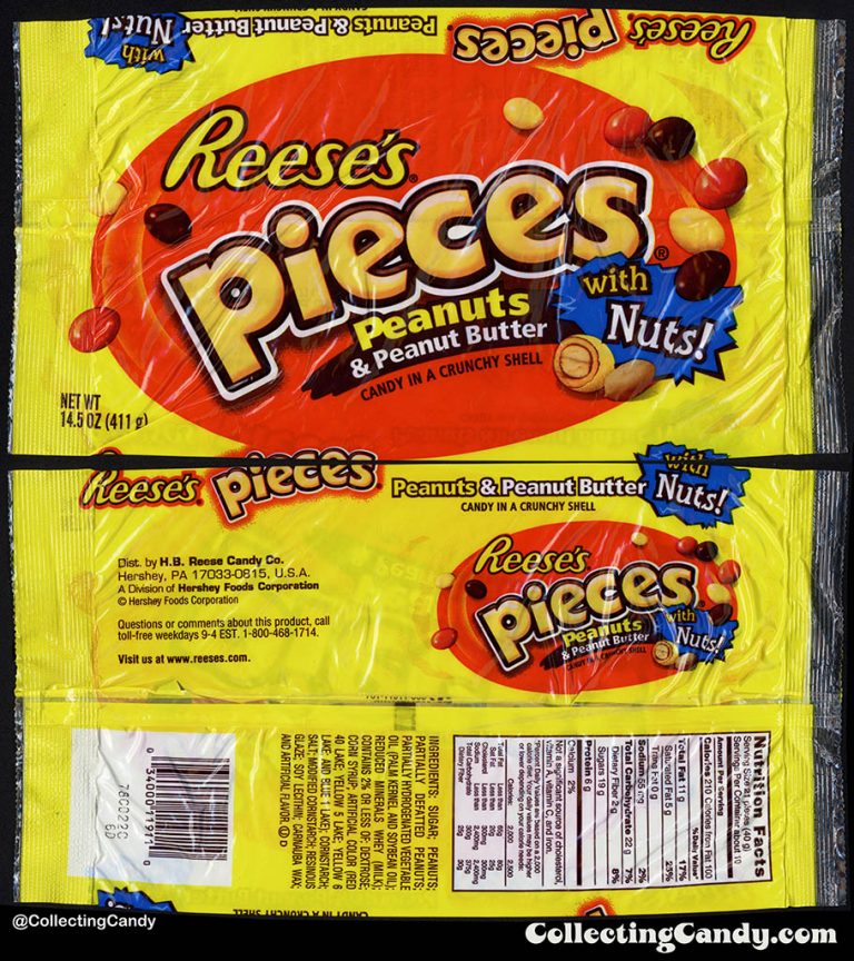 The Secret History of Reese’s Pieces with Peanuts! | CollectingCandy.com